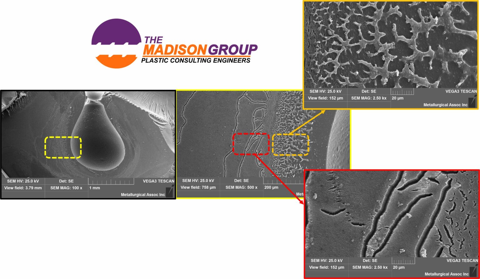 Fractography of Polycarbonate Chemical Induced Failure