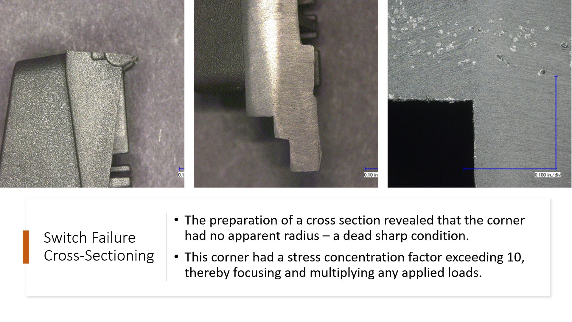 Poor Plastic Part Design Leads to Switch Failure