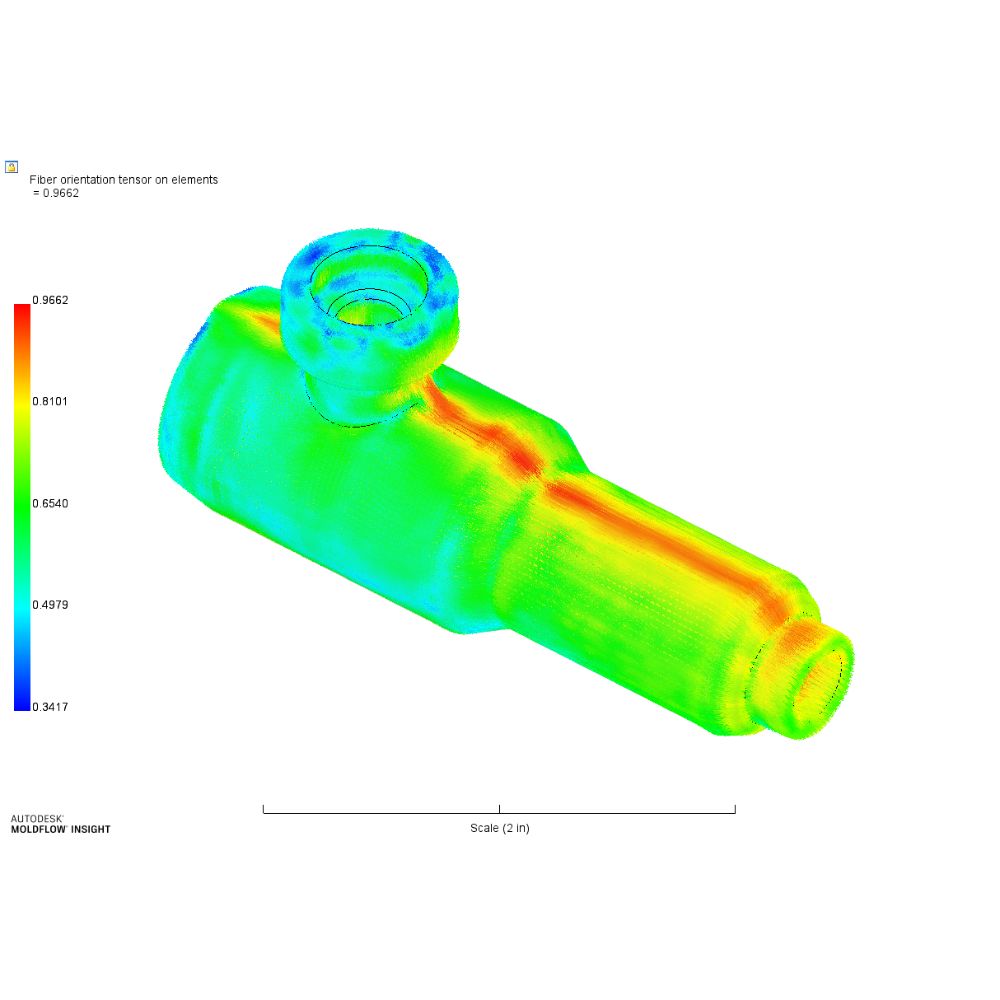 Optimizing Fiber Orientation in Fiber Reinforced Plastics